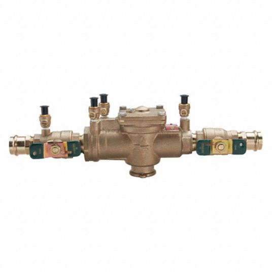 WATTS, LF009, Std Configuration, Reduced Pressure Zone Assembly ...