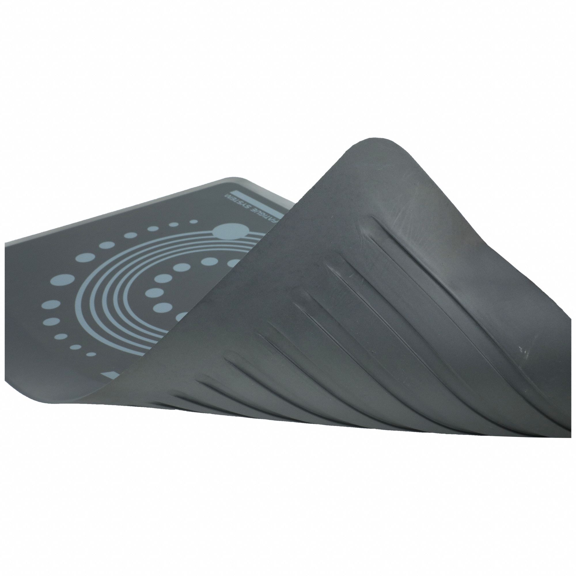 FLOORTEX Antifatigue Mat: Smooth, 20 in x 32 in, 43/64 in Thick, Gray ...