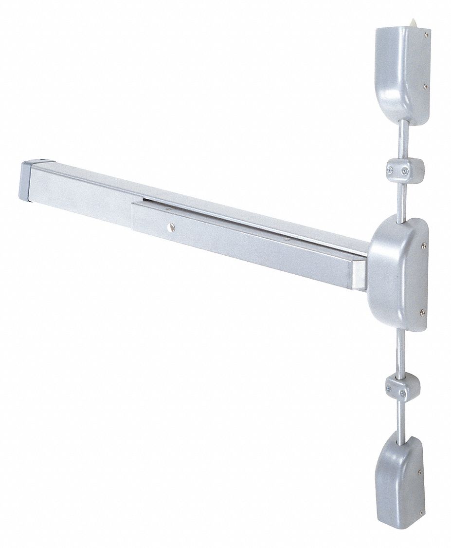 ARROW, 36 in Max Door Wd, Aluminum, Surface Vertical Rod - 429K64 ...