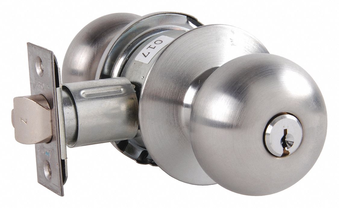 ARROW, Office Knob Locksets, Nickel, Door Lockset - 429K86|MK11TA 15 CS ...