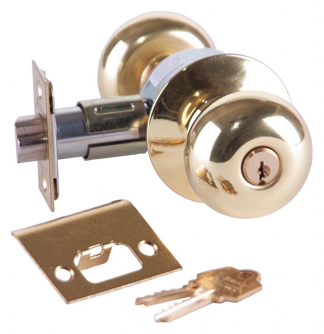 ARROW, Storeroom Knob Locksets, Brass, Door Lockset - 429K98|MK12TA 3 ...