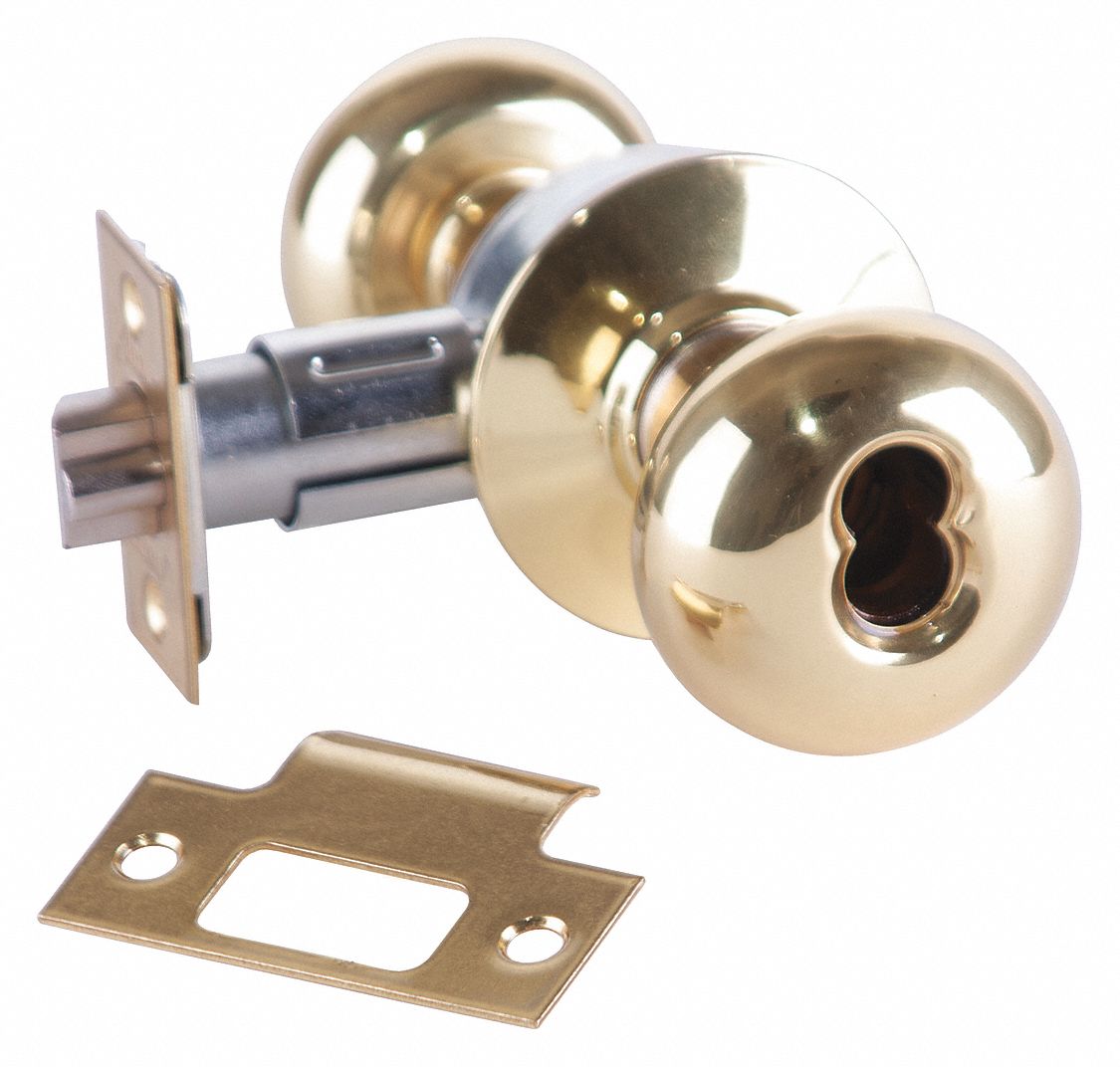 ARROW, Storeroom Knob Locksets, Brass, Door Lockset - 429L01|MK12TA 3 ...
