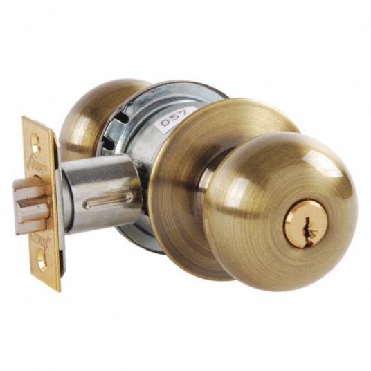 ARROW, Office Knob Locksets, Brass, Door Lockset - 429K93|MK11TA 5A ...