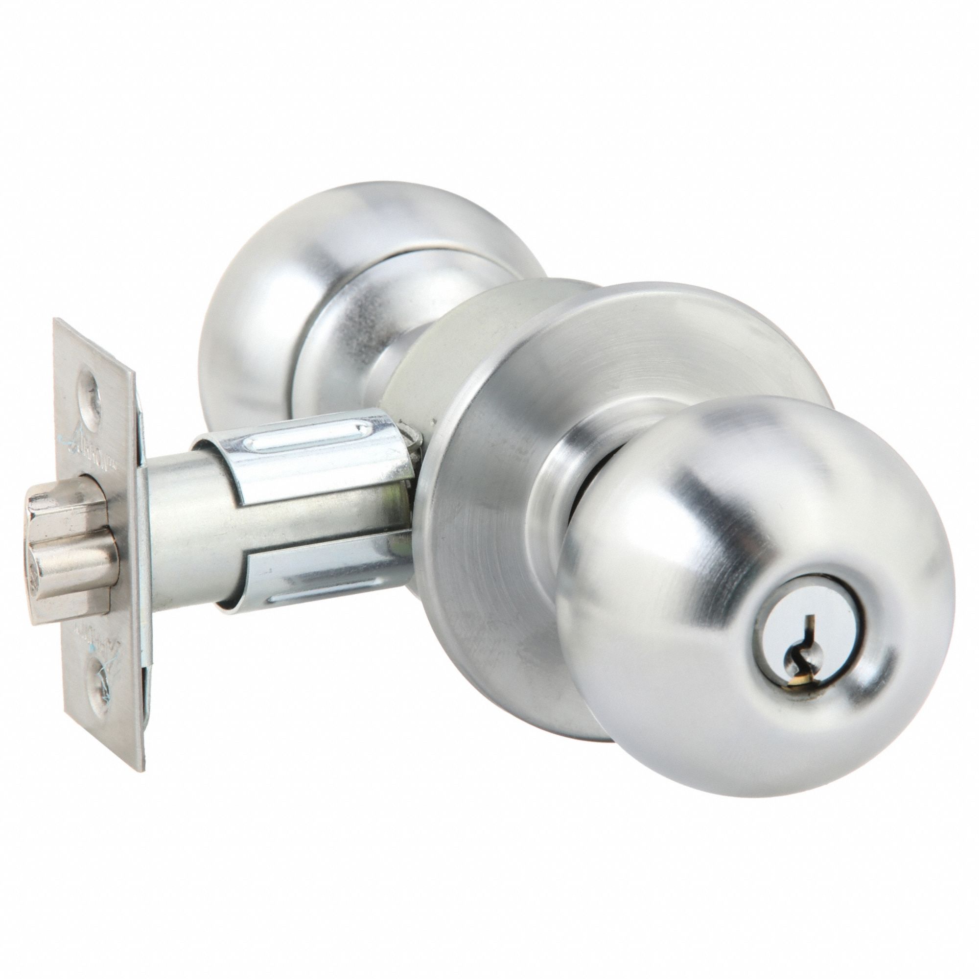 ARROW, Classroom Security Knob Locksets, Chrome, Door Lockset - 429L04 ...