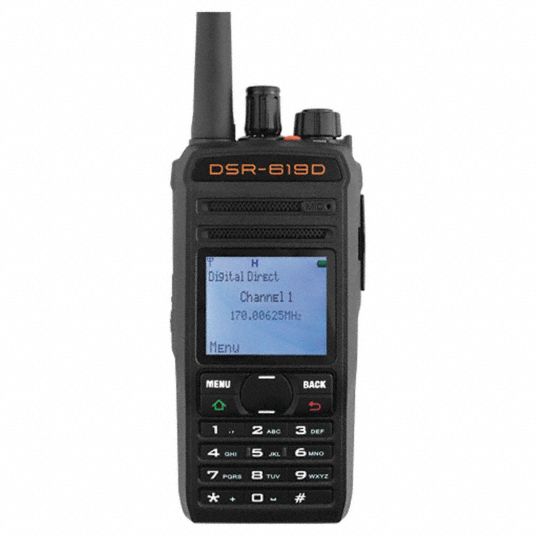 DSR PROSERIES, UHF, Analog and Digital, Portable Two Way Radio - 429T73 ...
