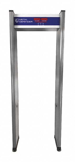 METAL DEFENDER, 1 Zone, 87 1/4 in x 27 3/4 in x 16 in, Walk-Through ...