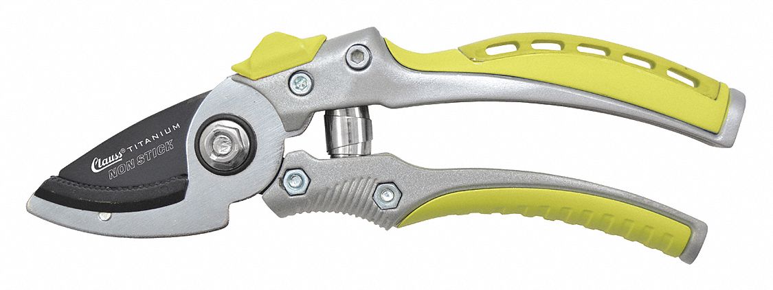 CLAUSS Pruners: 2 in Blade Lg, 8 in Overall Lg, 1/2 in, Stainless Steel ...