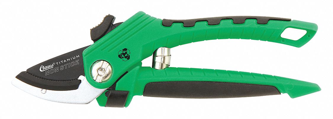 CLAUSS Pruners: 2 in Blade Lg, 8 in Overall Lg, 1/2 in, Stainless Steel ...