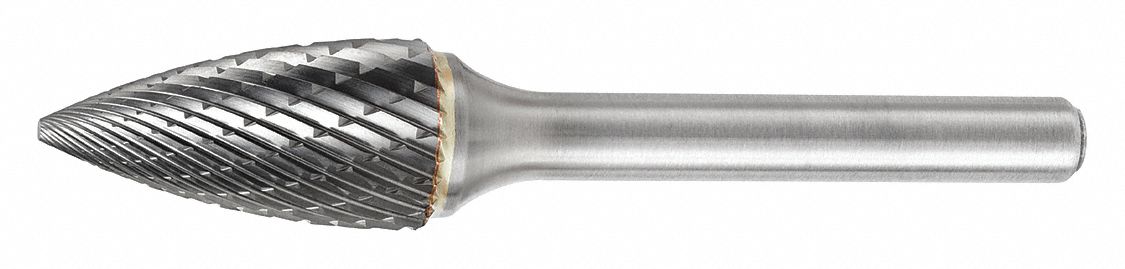 WIDIA, SG-43, 3/8 in Head, Carbide Bur - 429Y50|M41416 - Grainger