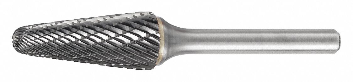 WIDIA, Ball-Nosed Cone, SL-01, Carbide Bur - 429Y42|M41465 - Grainger