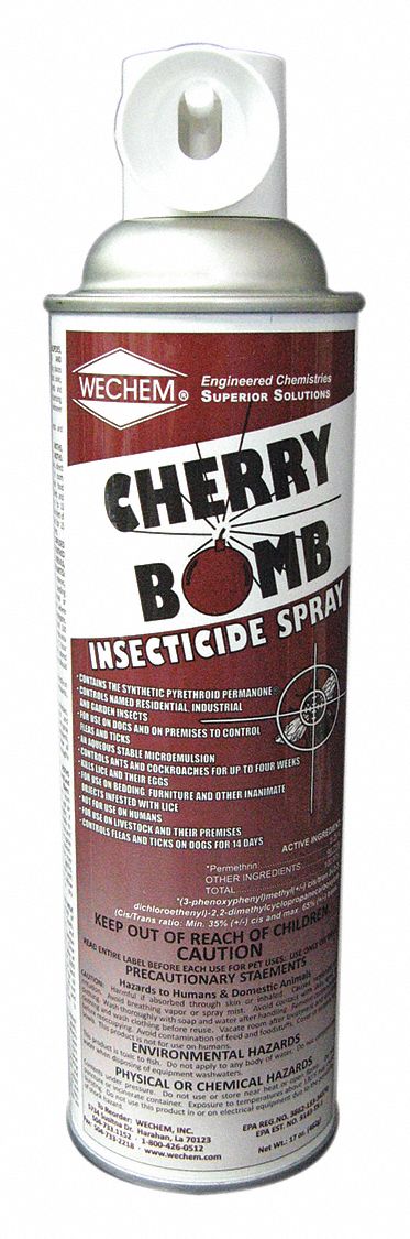 WECHEM, 12, PK, Cherry Bomb Insecticide Spray - 42AJ10|A126 - Grainger