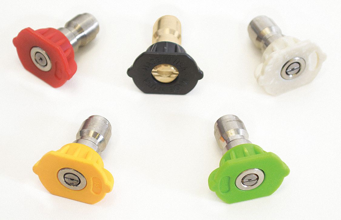 DEWALT, 3 Nozzle Size, 3,600 psi, Pressure Washer Spray Nozzle Set ...