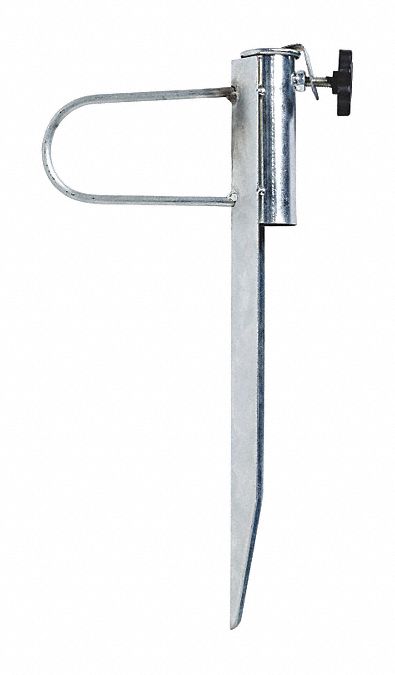 SHAX, Silver, Steel, Replacement Umbrella Ground Spike - 42DD32|6192 ...