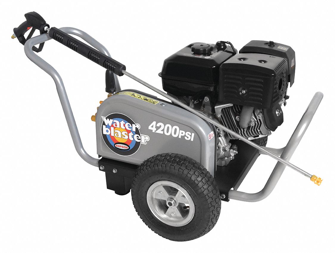 SIMPSON, Heavy Duty, Cart, Gas-Powered Pressure Washer - 42EV02|WB4200 ...