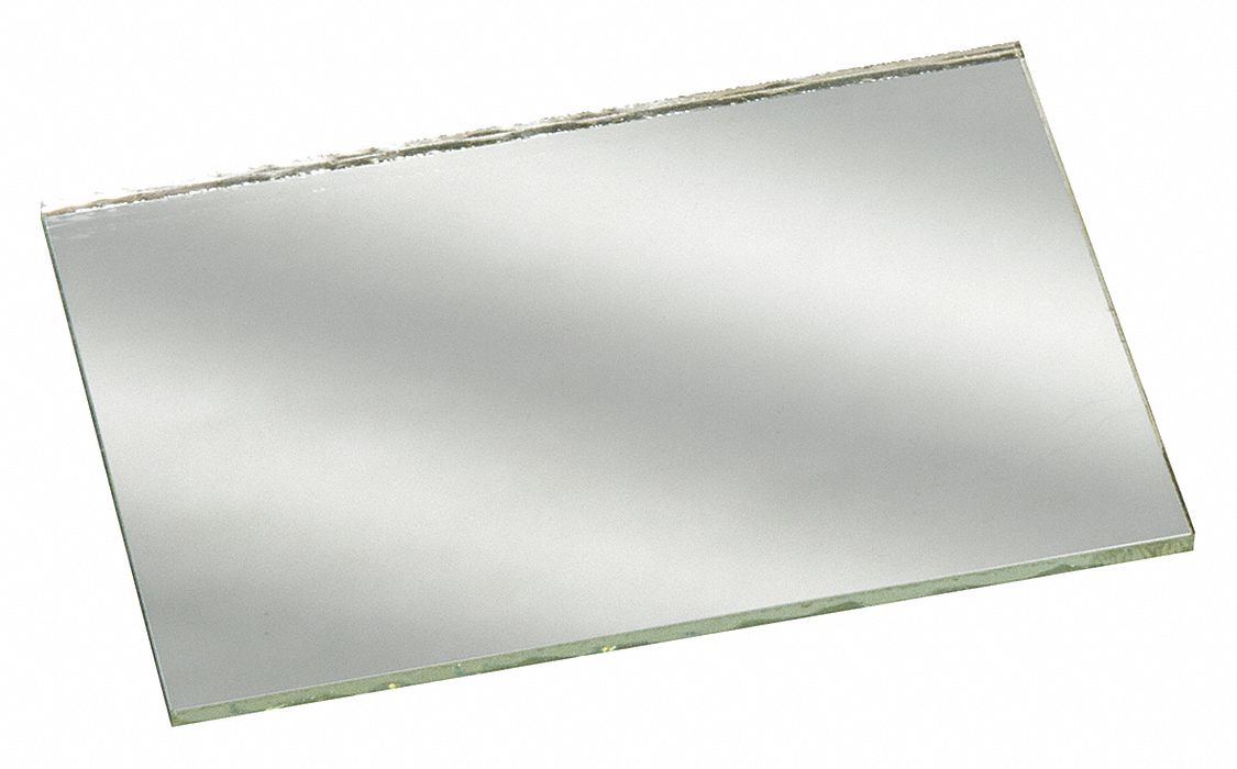 MAG-MATE, 2 3/4 in L x 1 3/4 in W Mirror Size, Replacement Mirror ...