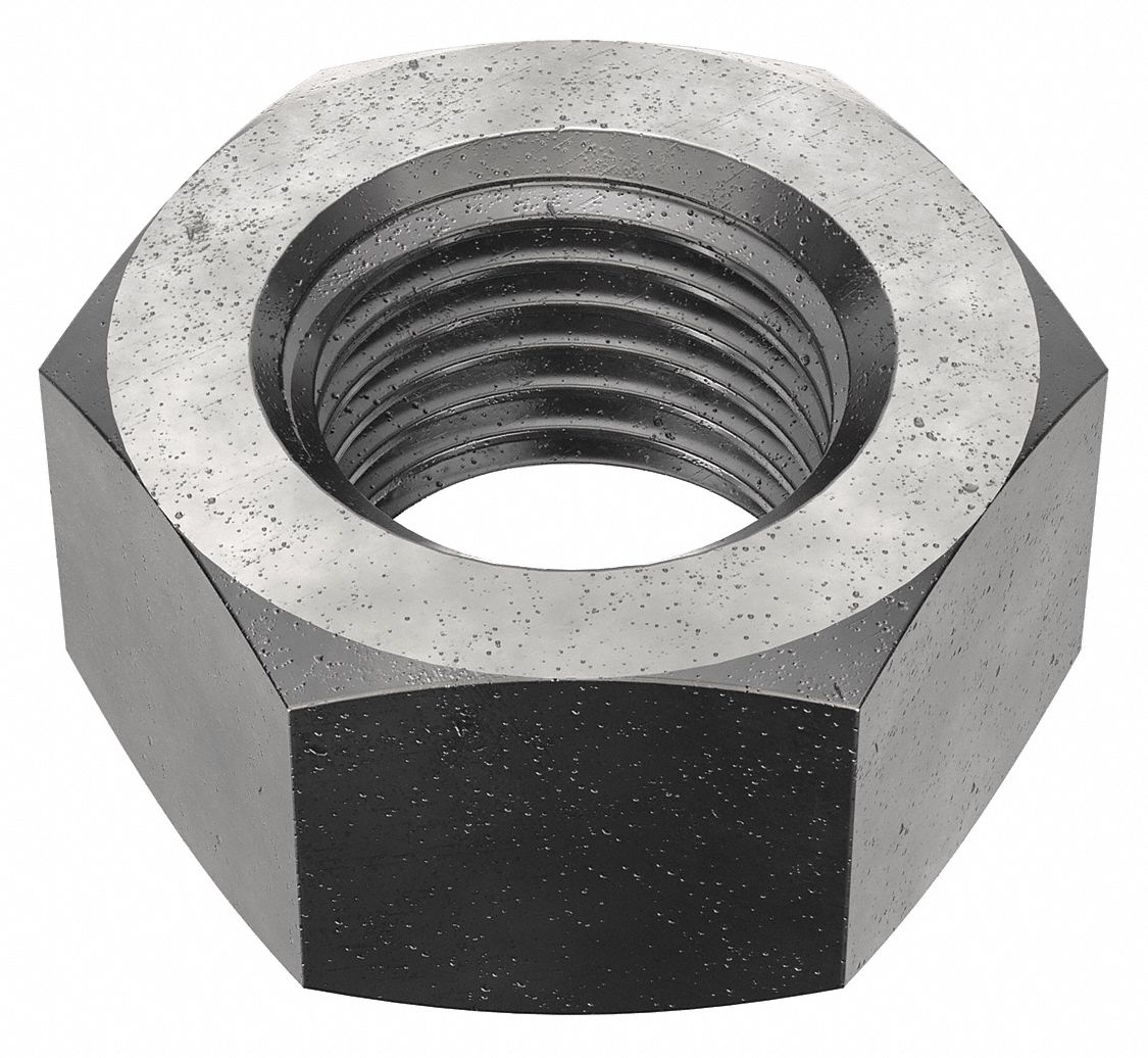Std Hex, M12x1.50 Thread, Hex Nut - 26KR72|M01120.120.0150 - Grainger