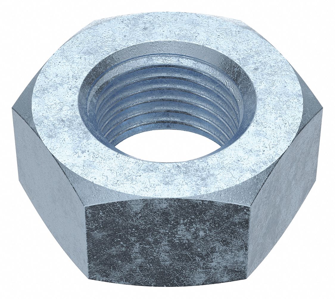 M45-4.50 Thread, 75 mm Hex Wd, Hex Nut - 42FX94|L01300.450.0001 - Grainger