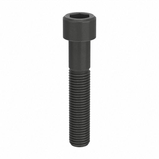 M16-2 Thread Size, 85 mm Lg, Socket Head Cap Screw - 42GF58|L07000.160. ...