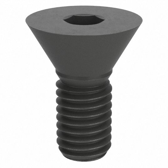 M8-1.25 Thread Size, 20 mm Lg, Socket Flat Head Screw - 42GG57|L07400 ...