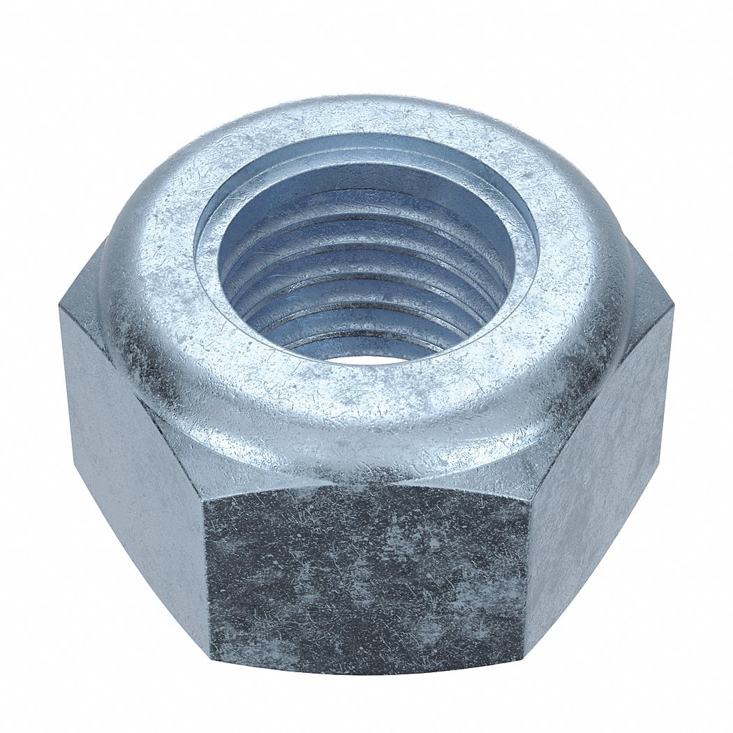 Nylon Insert, Std Hex, Lock Nut - 42GH22|L12320.120.0150 - Grainger