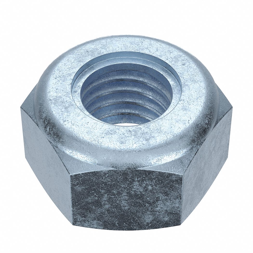 Nylon Insert, Std Hex, Lock Nut - 42GH51|L12348.100.0001 - Grainger