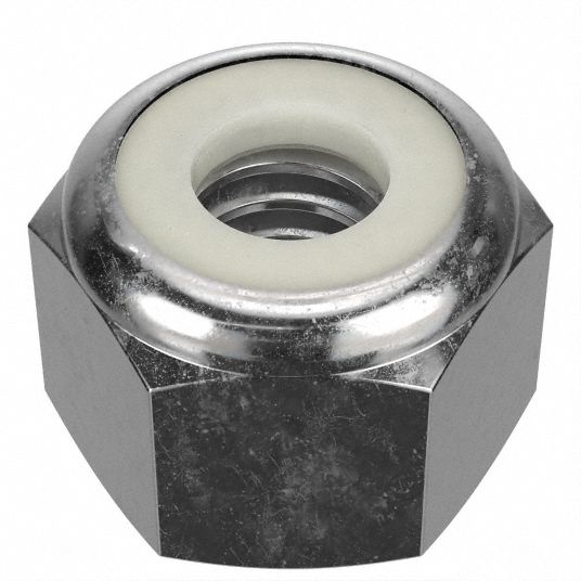 Nylon Insert, Std Hex, Lock Nut - 42GH59|L12348.270.0001 - Grainger