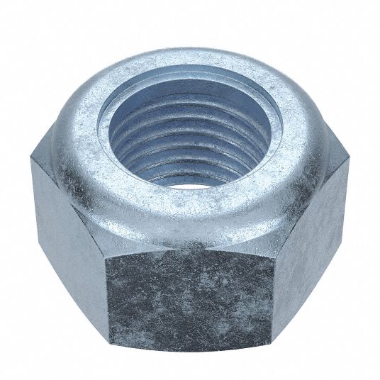 Nylon Insert, Std Hex, Lock Nut - 42GH62|L12348.360.0001 - Grainger