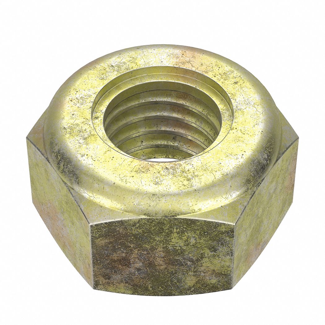 Nylon Insert, M10-1.50 Thread Size, Lock Nut - 42GH65|L12350.100.0001 ...