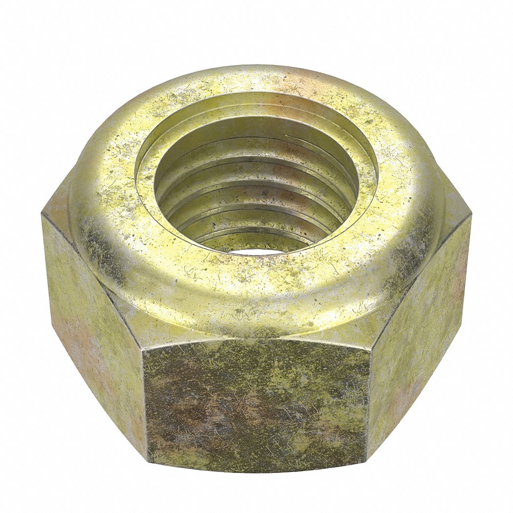 Nylon Insert, Std Hex, Lock Nut - 42GH90|L12450.140.0001 - Grainger