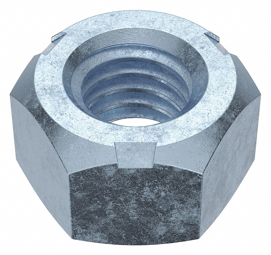 Top Lock Distorted Thread, M6-1.00 Thread Size, Lock Nut - 42GH98 ...