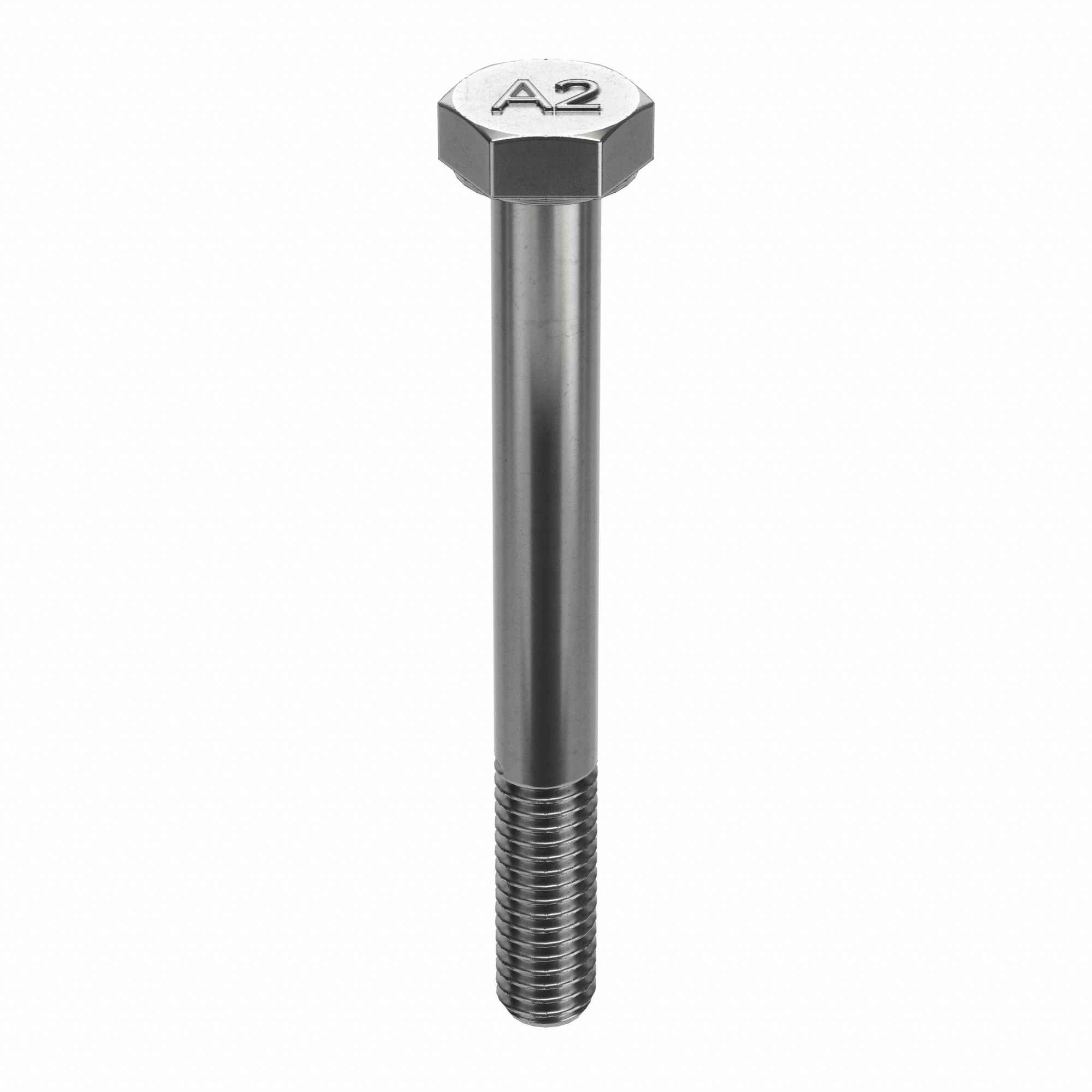 APPROVED VENDOR Tornillo de Cabeza de Dado Hexagonal M6-1.00 A2 Longitud de 70mm, Acabado Sin ...