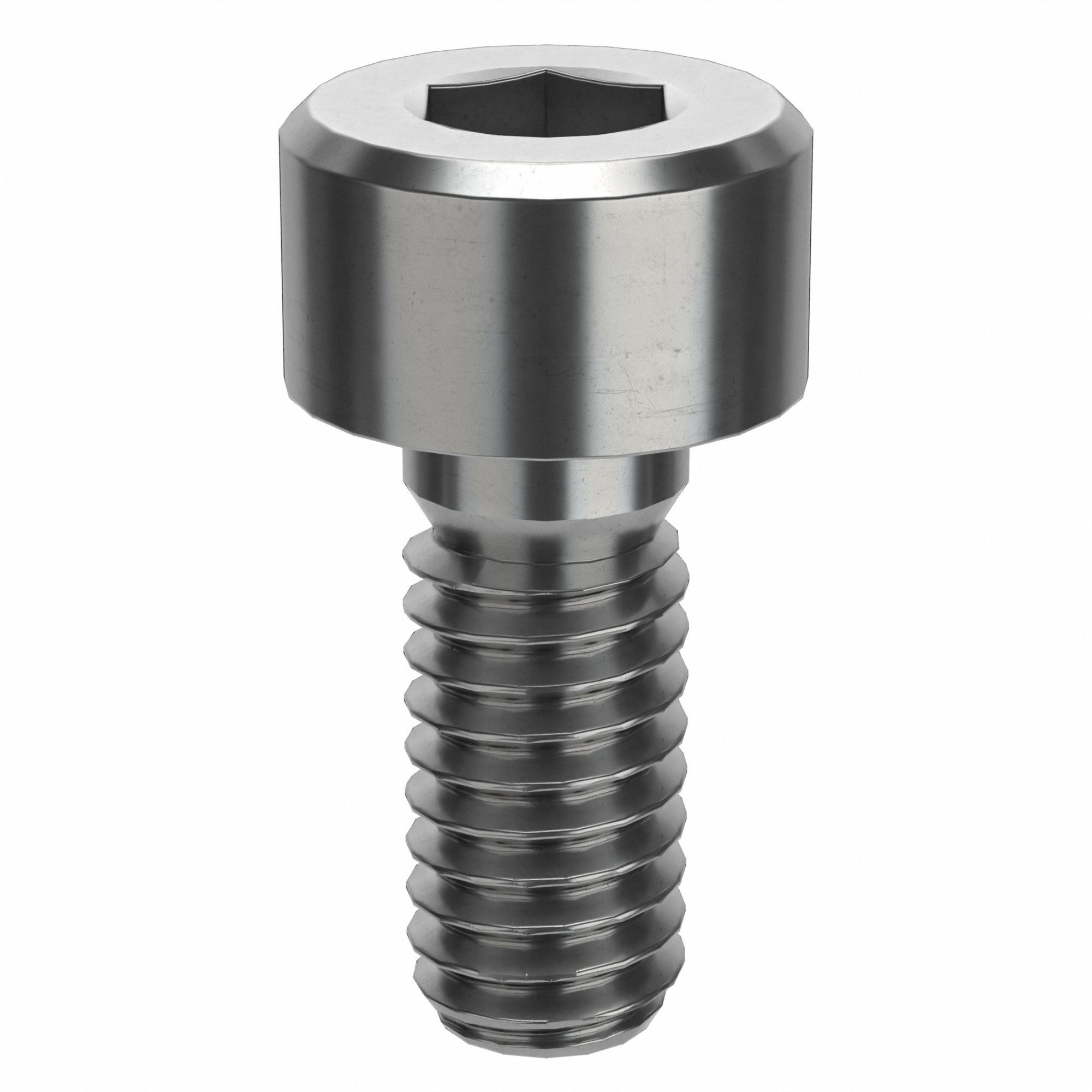 M2.5-0.45 Thread Size, 6 mm Lg, Socket Head Cap Screw - 42GP01|L51050.025.0006 - Grainger