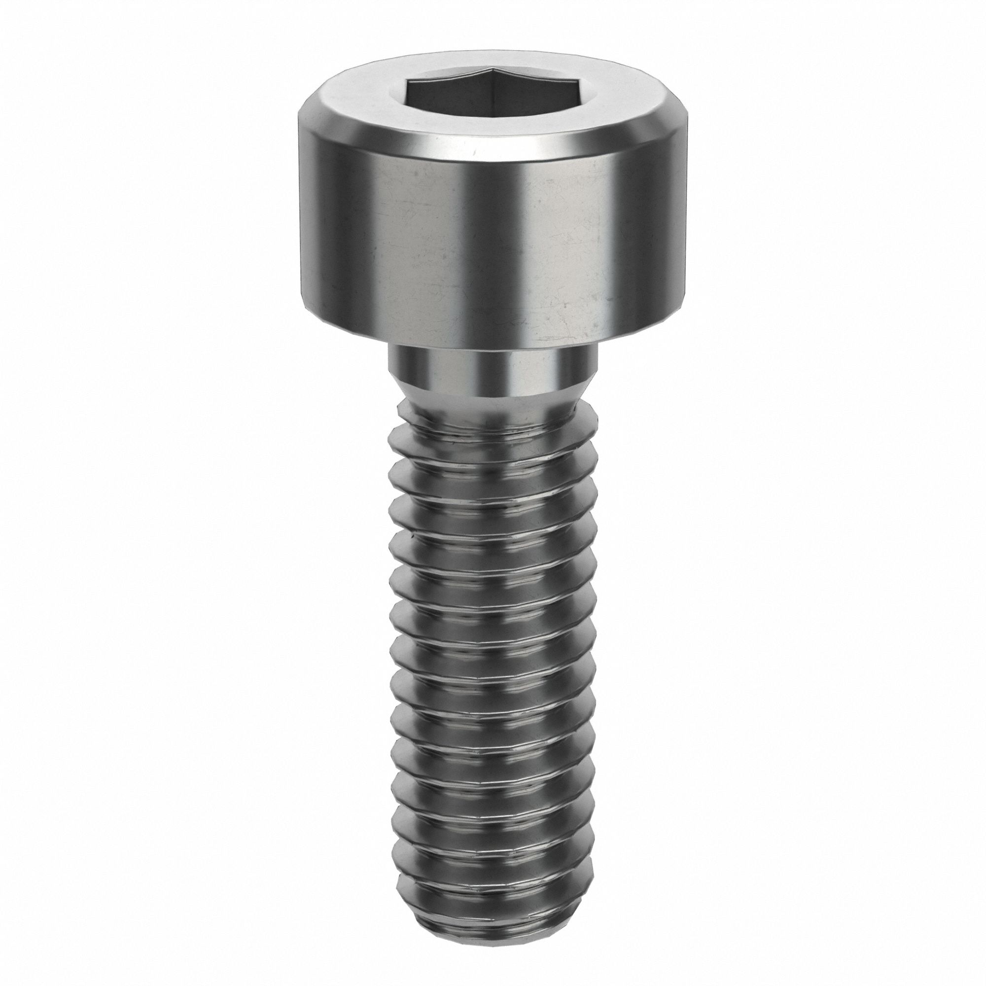 M2.5-0.45 Thread Size, 8 mm Lg, Socket Head Cap Screw - 42GP02|L51050 ...