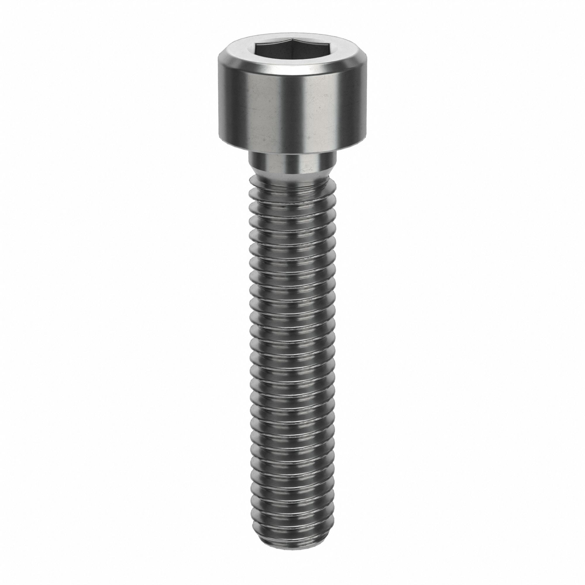 M6-1 Thread Size, 30 mm Lg, Socket Head Cap Screw - 42GP59|L51050.060. ...