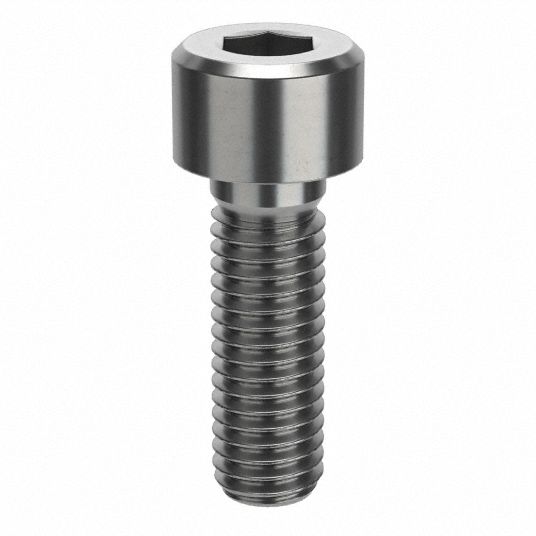 M8-1.25 Thread Size, 25 mm Lg, Socket Head Cap Screw - 42GP79|L51050 ...