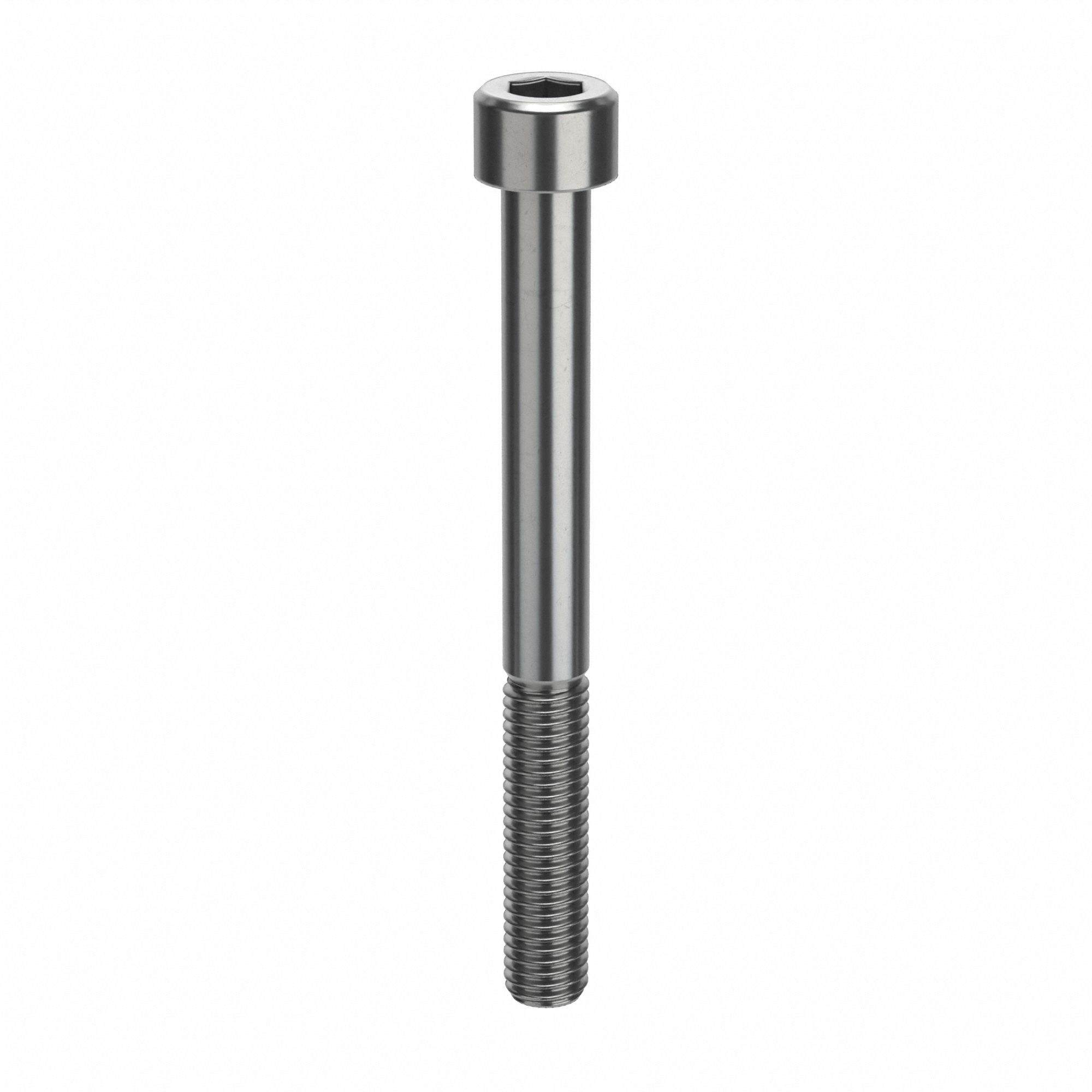 M10-1.5 Thread Size, 100 mm Lg, Socket Head Cap Screw - 42GR10|L51050 ...