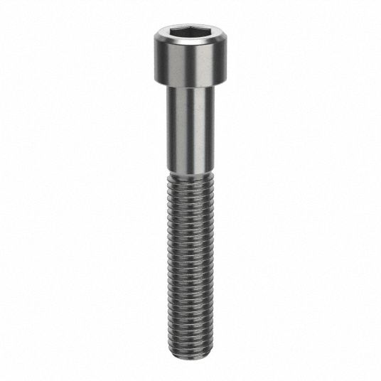M12-1.75 Thread Size, 75 mm Lg, Socket Head Cap Screw - 42GR27|L51050 ...