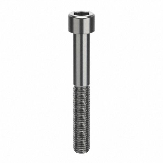 M12x1.75 Thread Size, 90 mm Lg, Socket Head Cap Screw - 42GR29|L51050 ...