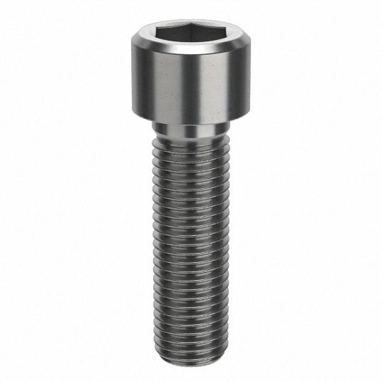 M16-2 Thread Size, 55 mm Lg, Socket Head Cap Screw - 42GR45|L51050.160. ...