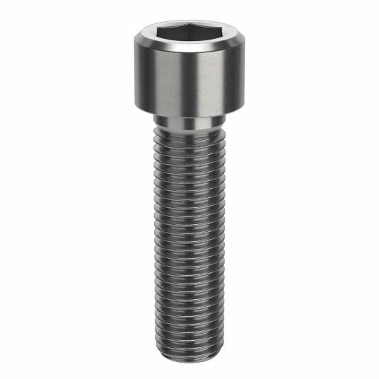 M16-2 Thread Size, 60 mm Lg, Socket Head Cap Screw - 42GR46|L51050.160. ...