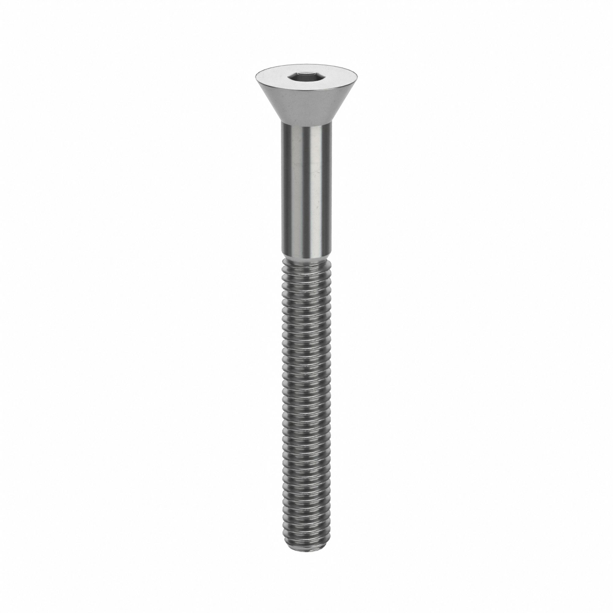 M4-0.7 Thread Size, 40 mm Lg, Socket Flat Head Screw - 42GR70|L51060 ...