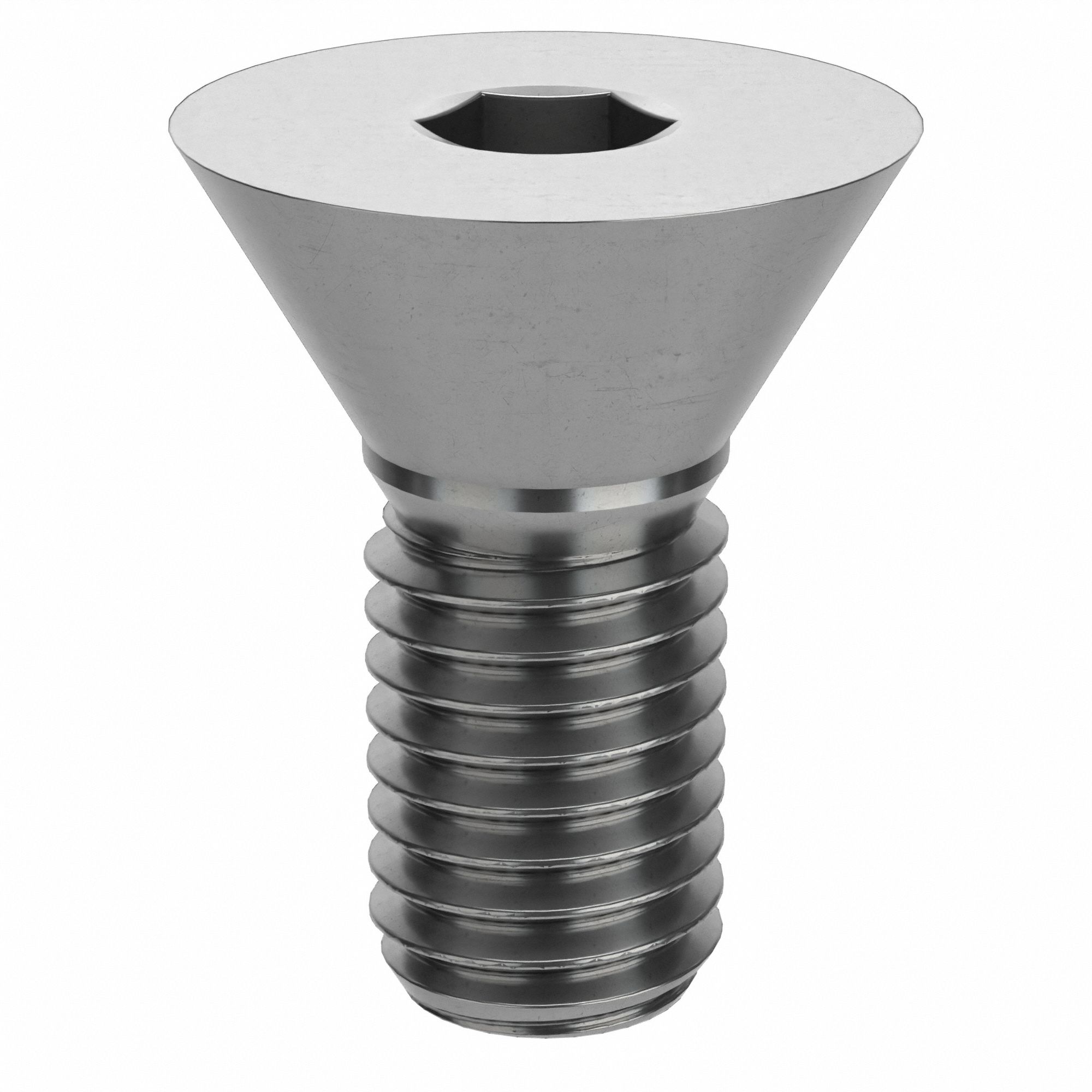 M10-1.5 Thread Size, 25 mm Lg, Socket Flat Head Screw - 42GT01|L51060 ...