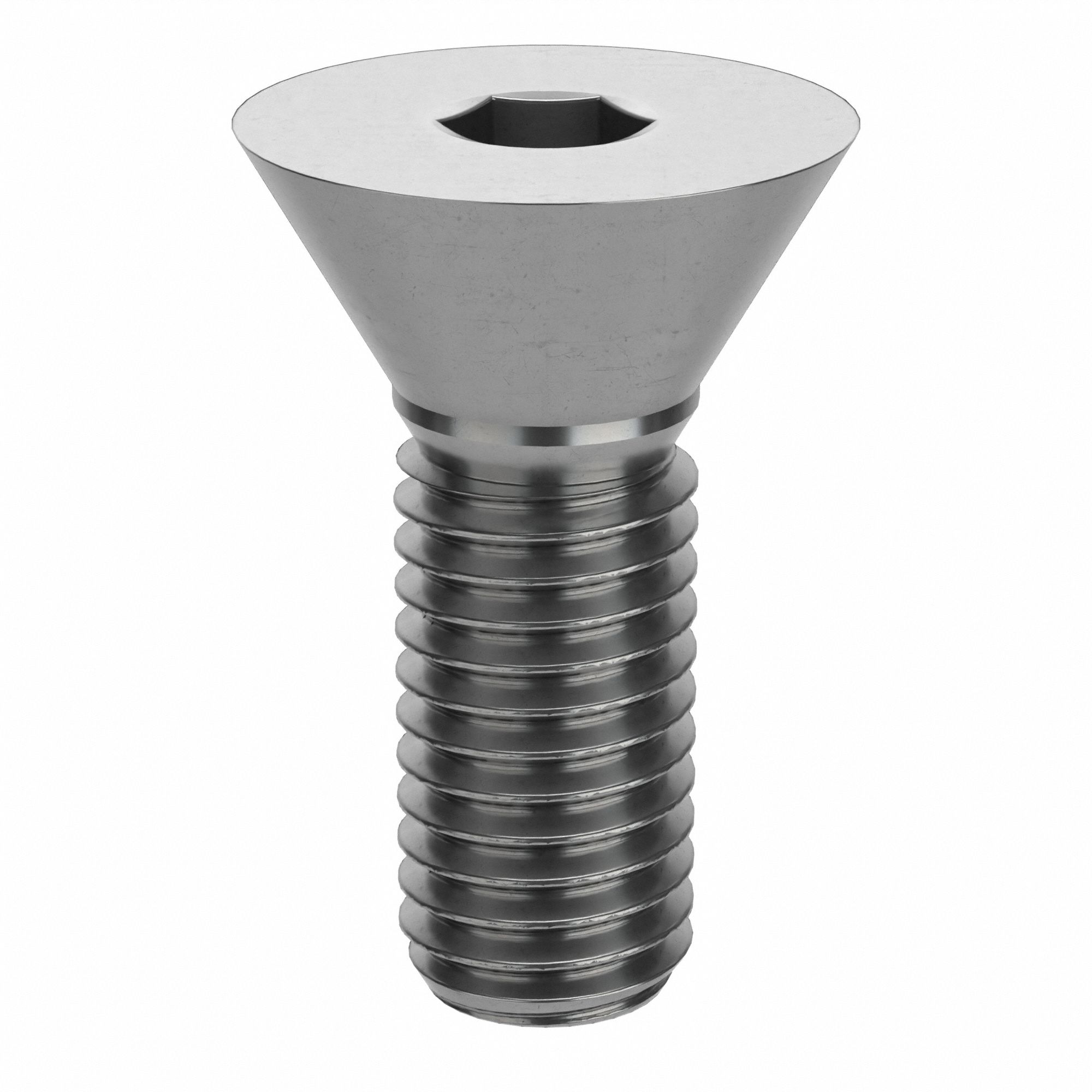 M10-1.5 Thread Size, 30 mm Lg, Socket Flat Head Screw - 42GT02|L51060 ...