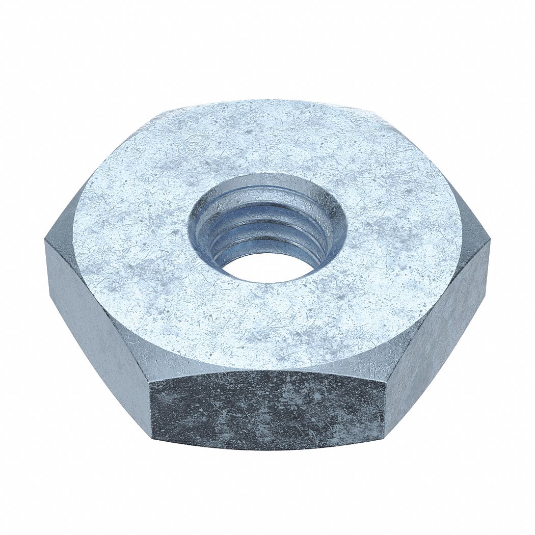 Std Hex, M3x0.50 Thread, Hex Nut - 42GT14|L51080.030.0001 - Grainger