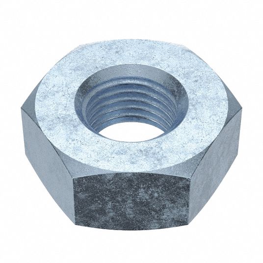 M27-3.00 Thread, 50 mm Hex Wd, Hex Nut - 42GT27|L51080.270.0001 - Grainger