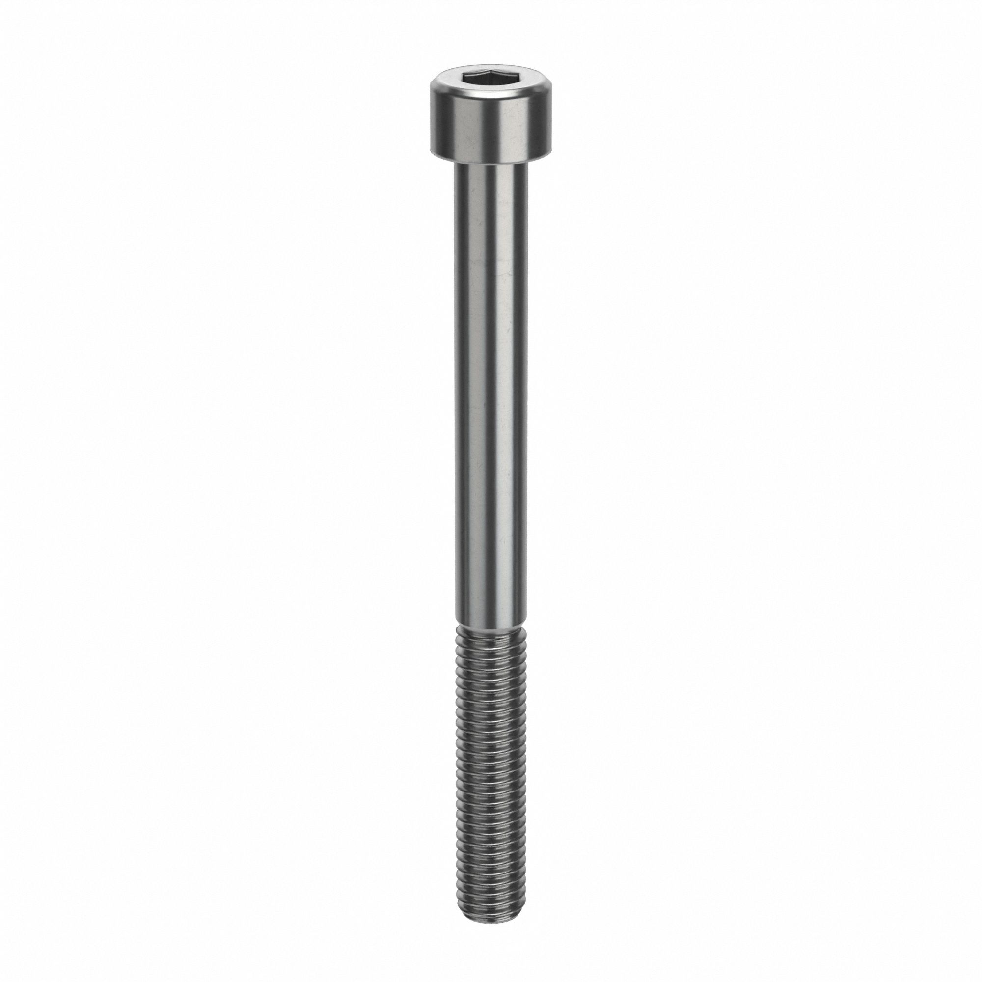 M8-1.25 Thread Size, 90 mm Lg, Socket Head Cap Screw - 42GX49|L55050 ...