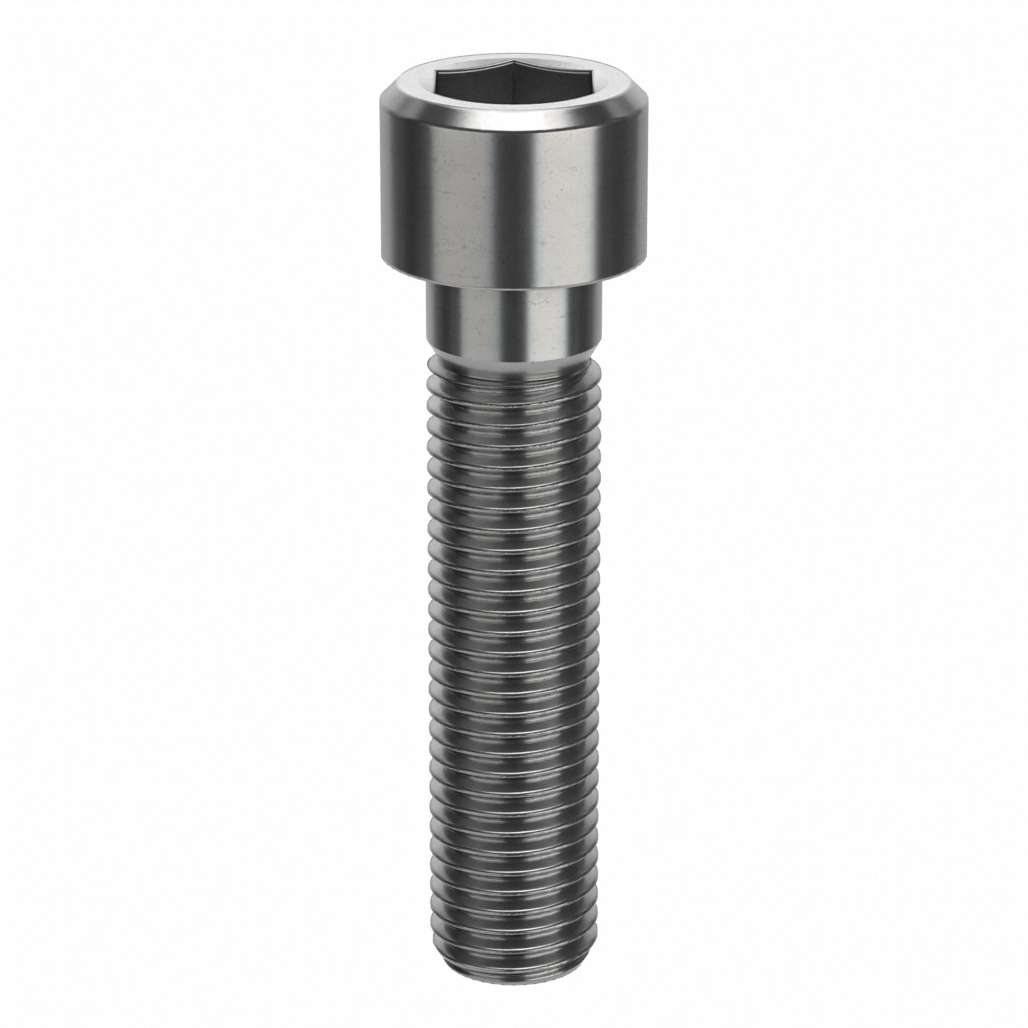M16-2 Thread Size, 70 mm Lg, Socket Head Cap Screw - 42GX72|L55050.160. ...