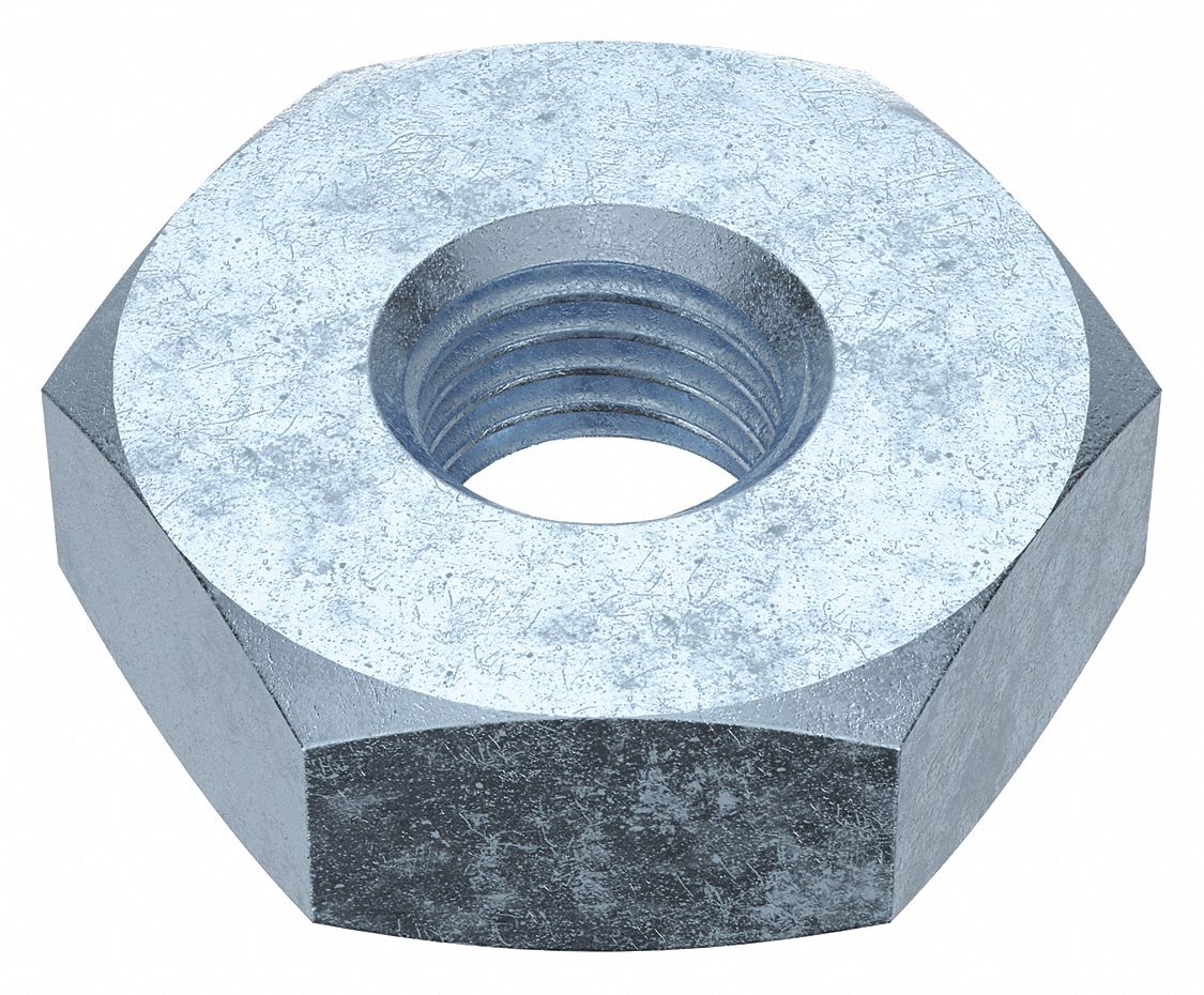 M20-2.50 Thread, 30 mm Hex Wd, Hex Nut - 42GY29|L55080.200.0001 - Grainger