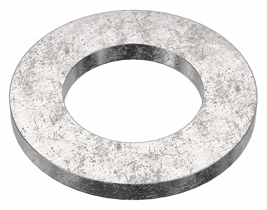 316, Stainless Steel, Flat Washers - 42GY56|L55420.240.0001 - Grainger