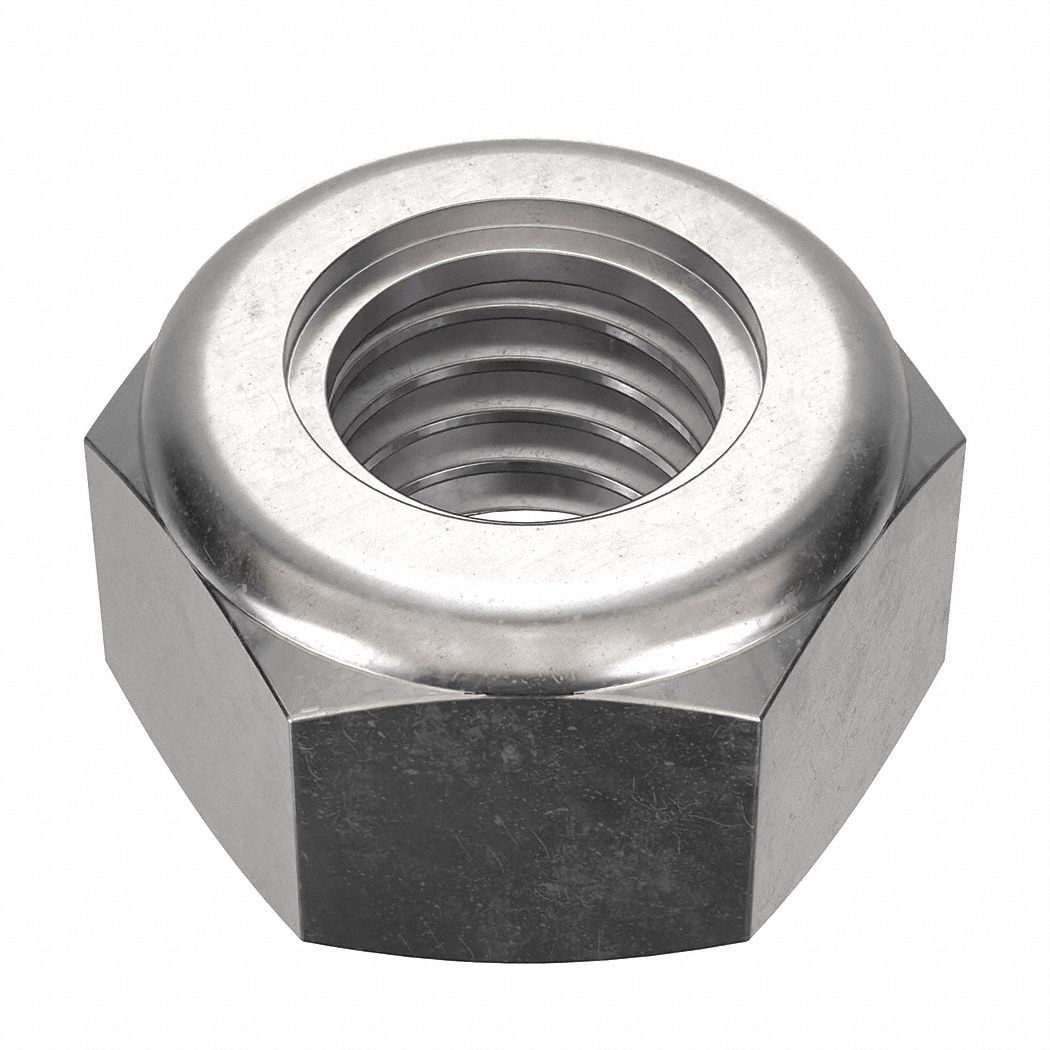 Nylon Insert, Std Hex, Lock Nut - 42GY89|L55730.080.0001 - Grainger